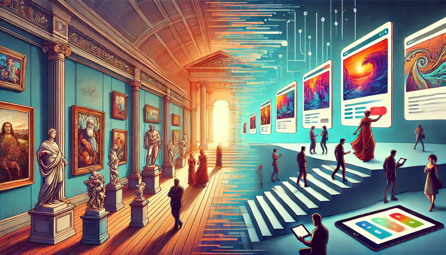 The Evolution of Art: From Galleries to Online Spaces